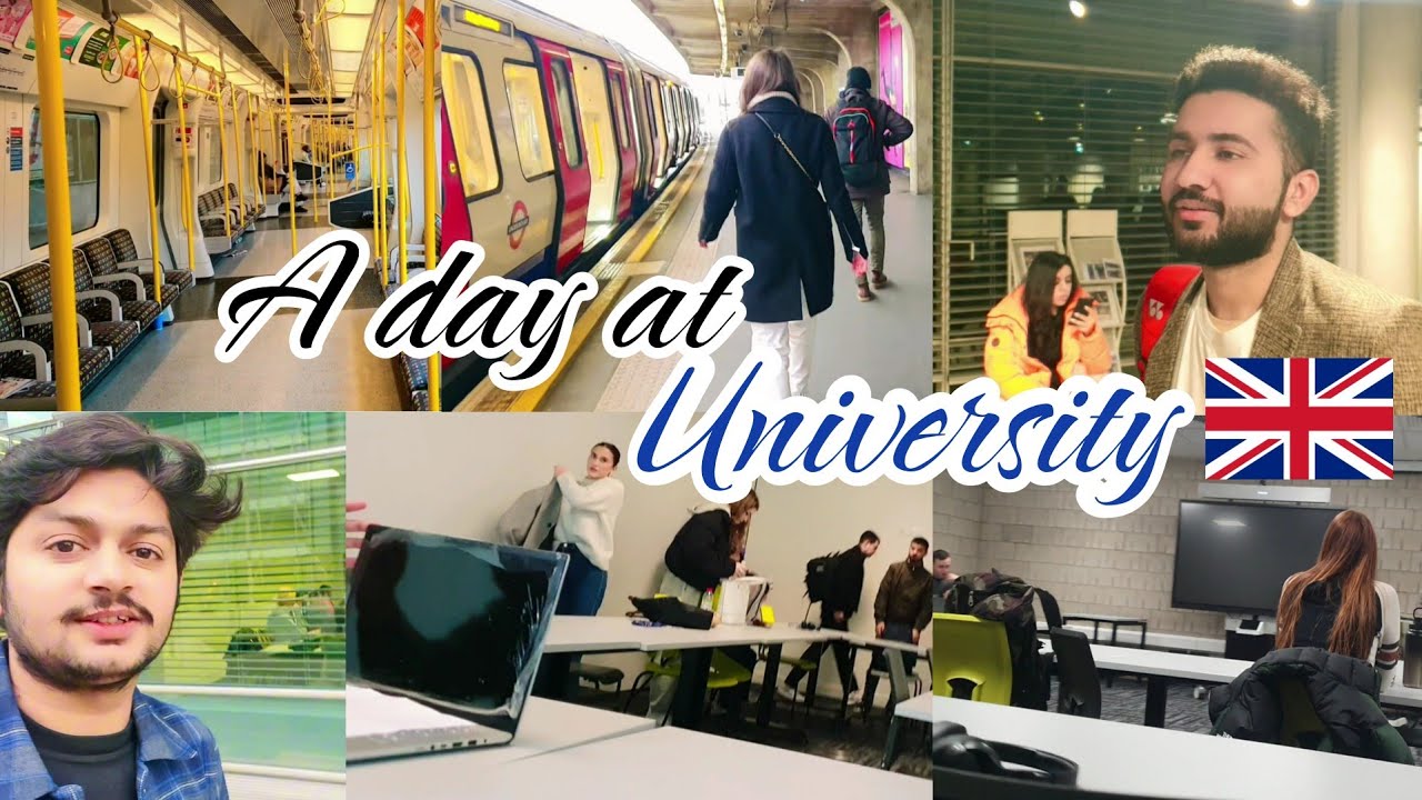 University Life in UK🇬🇧 A day at University in UK 🇬🇧 Pakistani students ...