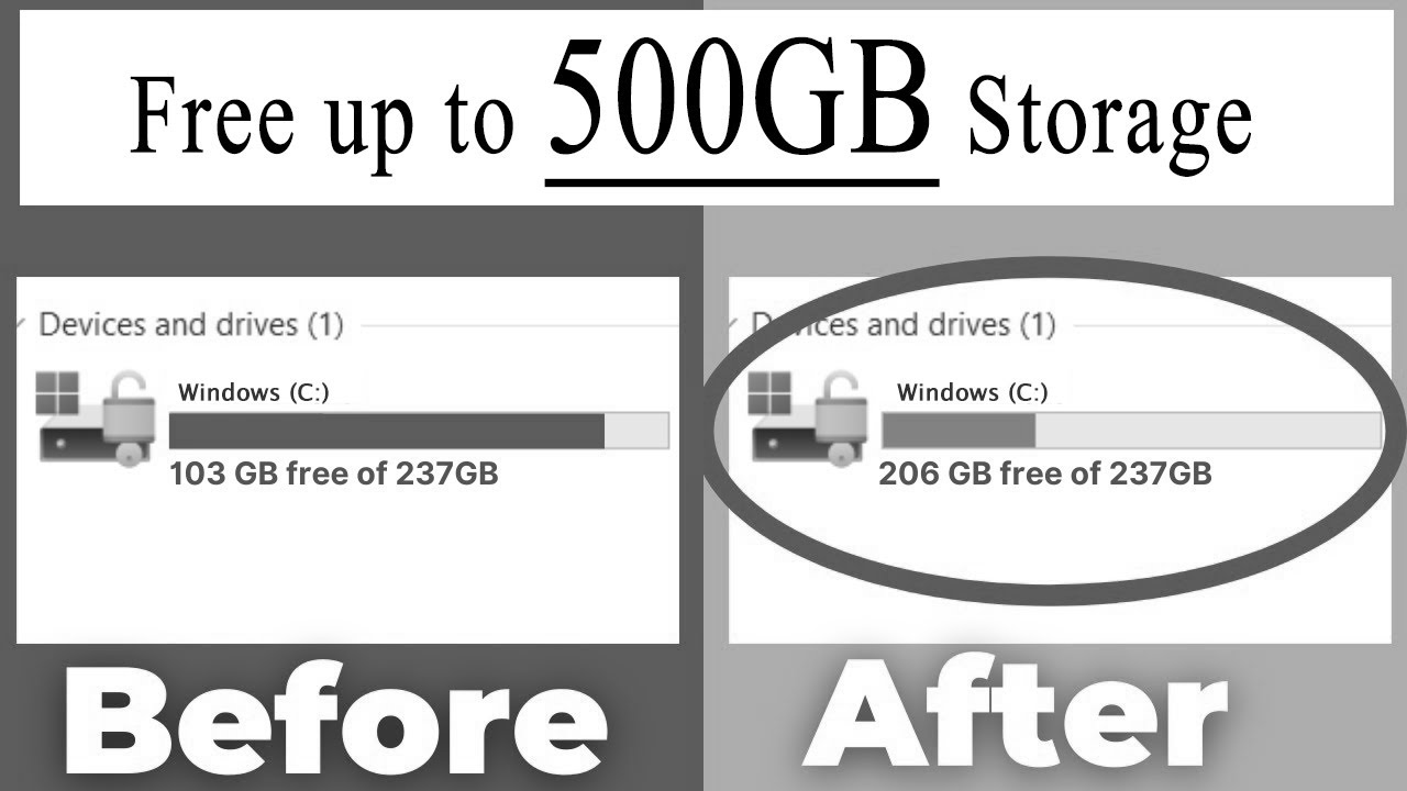 How To Free Up To 100bg Space On Any Windows YouTube how-to-free-up-to-100bg-space-on-any-windows-youtube