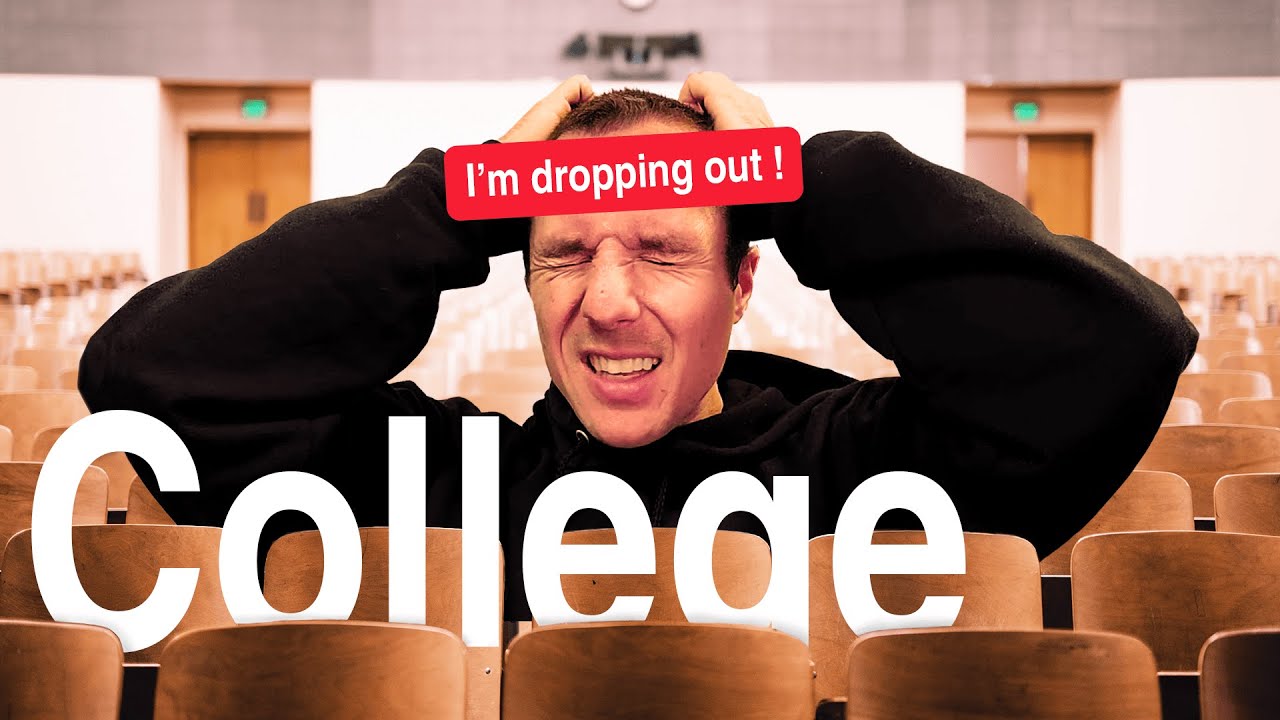 WHY I QUIT COLLEGE TO BE HAPPY - YouTube