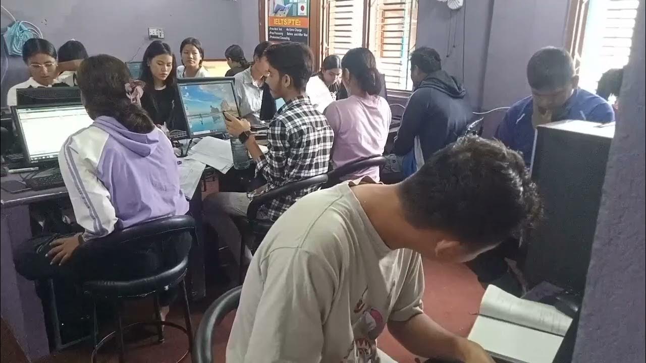 Learning Computer in Our Class || Class time #learning #learningcomputer #computerclasses - YouTube