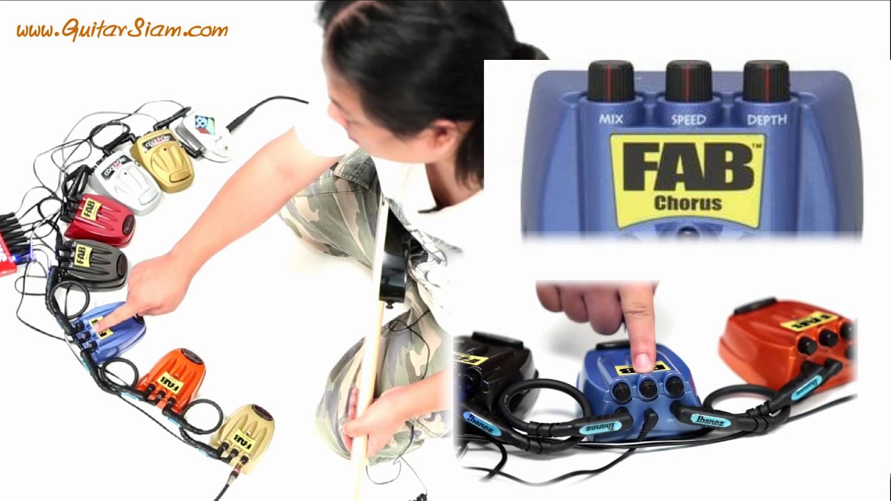 Danelectro Effect Pedals @ GuitarSiam.com - YouTube
