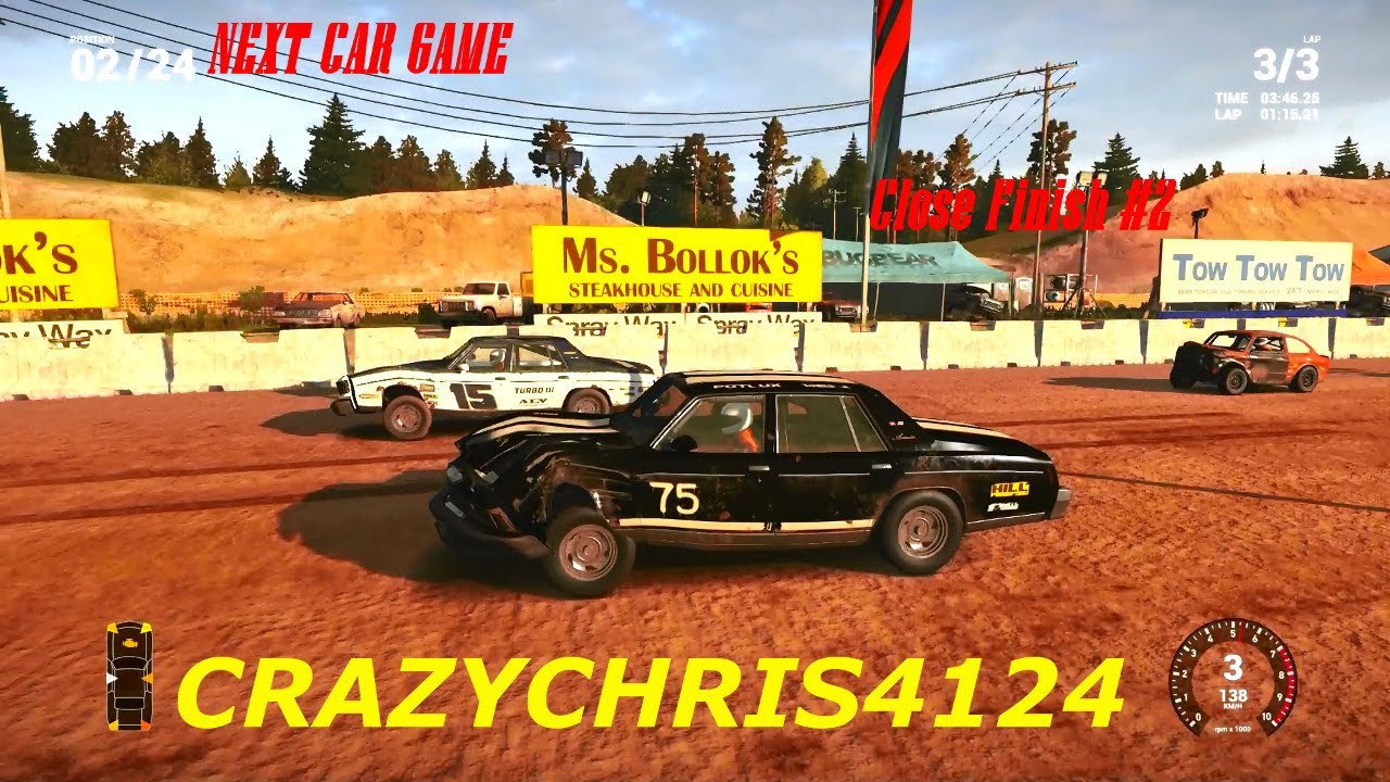 Next Car Game Close Finish #2 + Finish Line Issue - YouTube