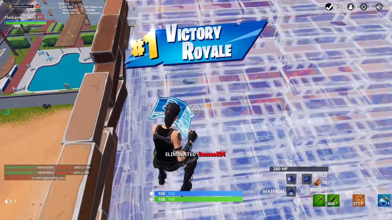 Fortnite 15 Kill Win Duos (Chapter 1 Season 7) EZFN! - YouTube