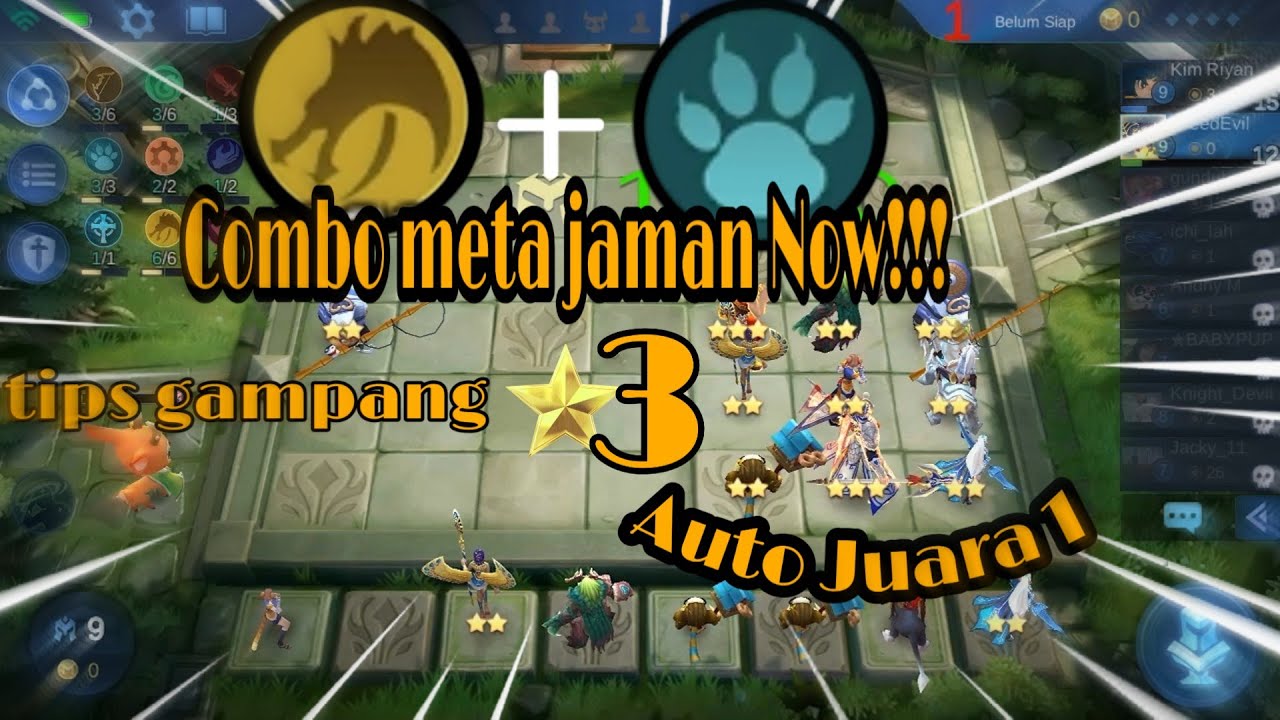 Magic Chess!! COMBO META!! Guardian + Altar!! JUARA 1 GUYS!!! - YouTube
