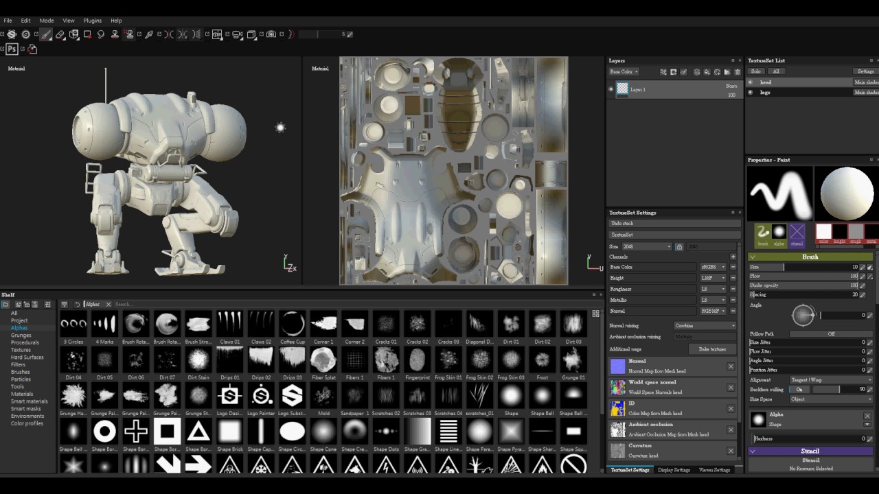 Substance Painter Fundamental Part-2 Navigating the viewport - YouTube