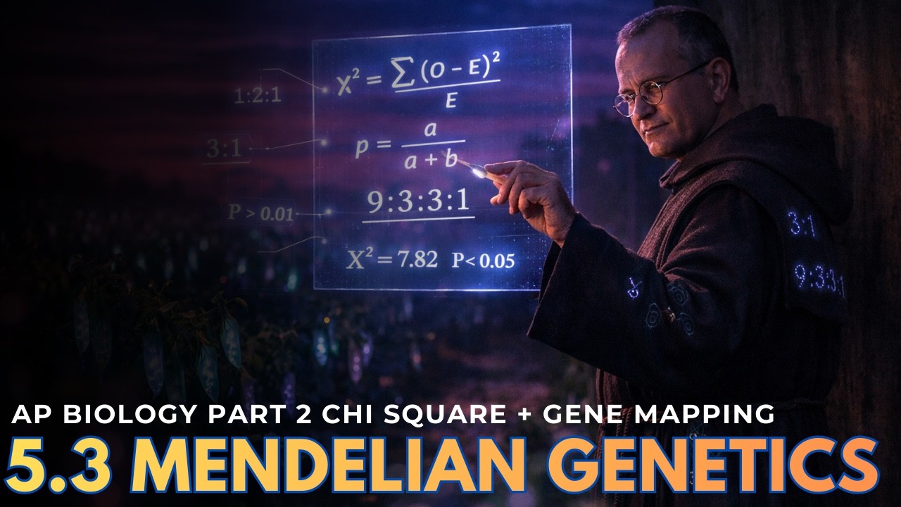 5.3 Mendelian Genetics AP Biology Chi-Square Testing & Gene Mapping ...