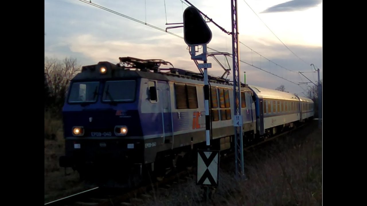 10.04.2021 - EP09-040 z pociągiem IC/EC 117 "SILESIA" - YouTube