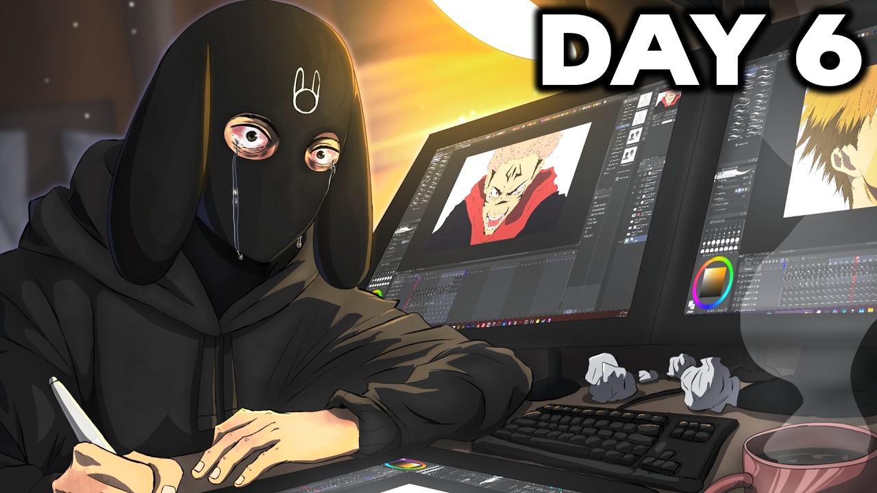 I Worked Like a MAPPA Animator For 7 Days - YouTube