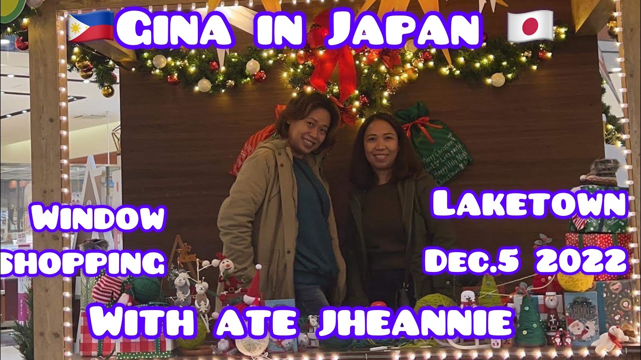 Part 2 window shopping naman kami ng ate ko. - YouTube