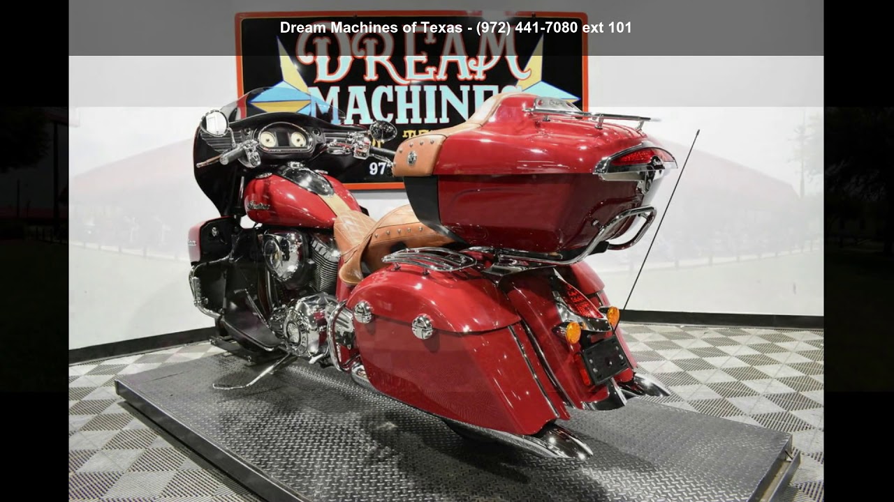2015 Indian Motorcycle® Roadmaster™ - Dream Machines of... - YouTube