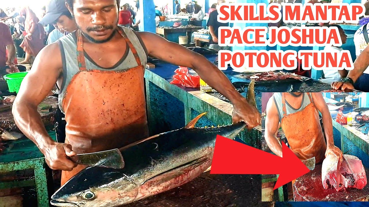 Skill Potong Ikan Menakjubkan Skills Potong Tuna Yang Luar Biasa Dari