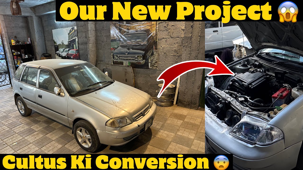 Our New Project 😱 | Suzuki Cultus Conversion 🤨 - YouTube