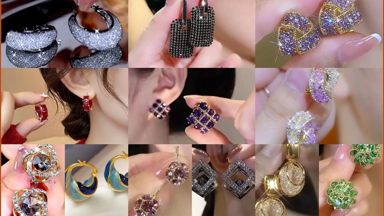 Stylish & Beautiful Earrings Collection For Women - YouTube