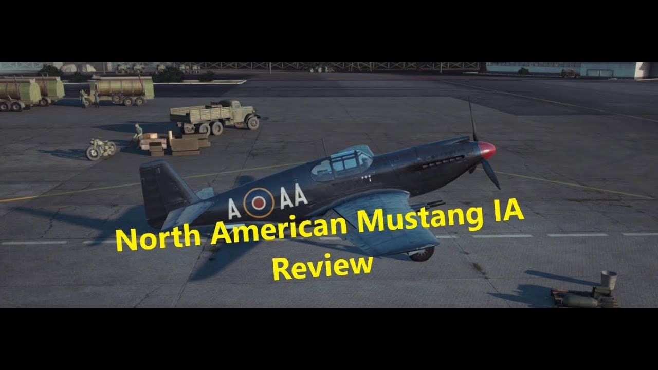 World Of Warplanes - North American Mustang 1A Review - YouTube
