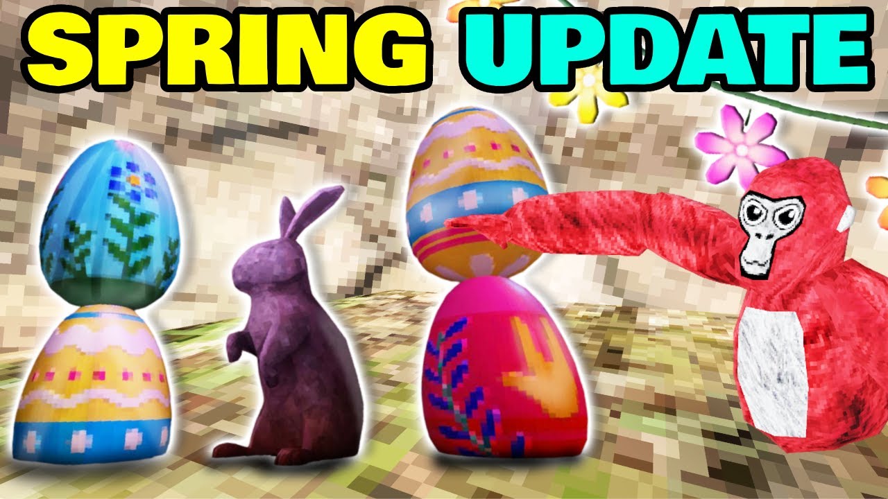 Gorilla Tags NEW SPRING Update! (NEW COSMETICS) - YouTube