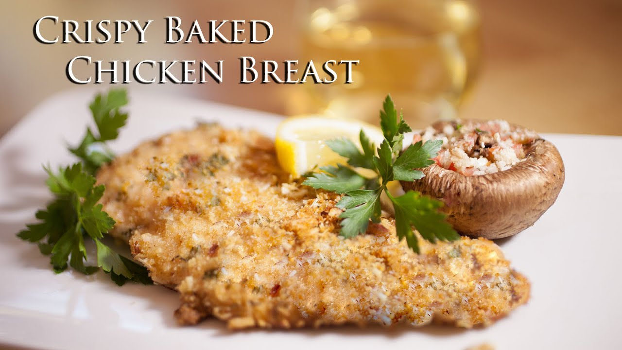 Diva's Crispy Baked Chicken Breasts - YouTube