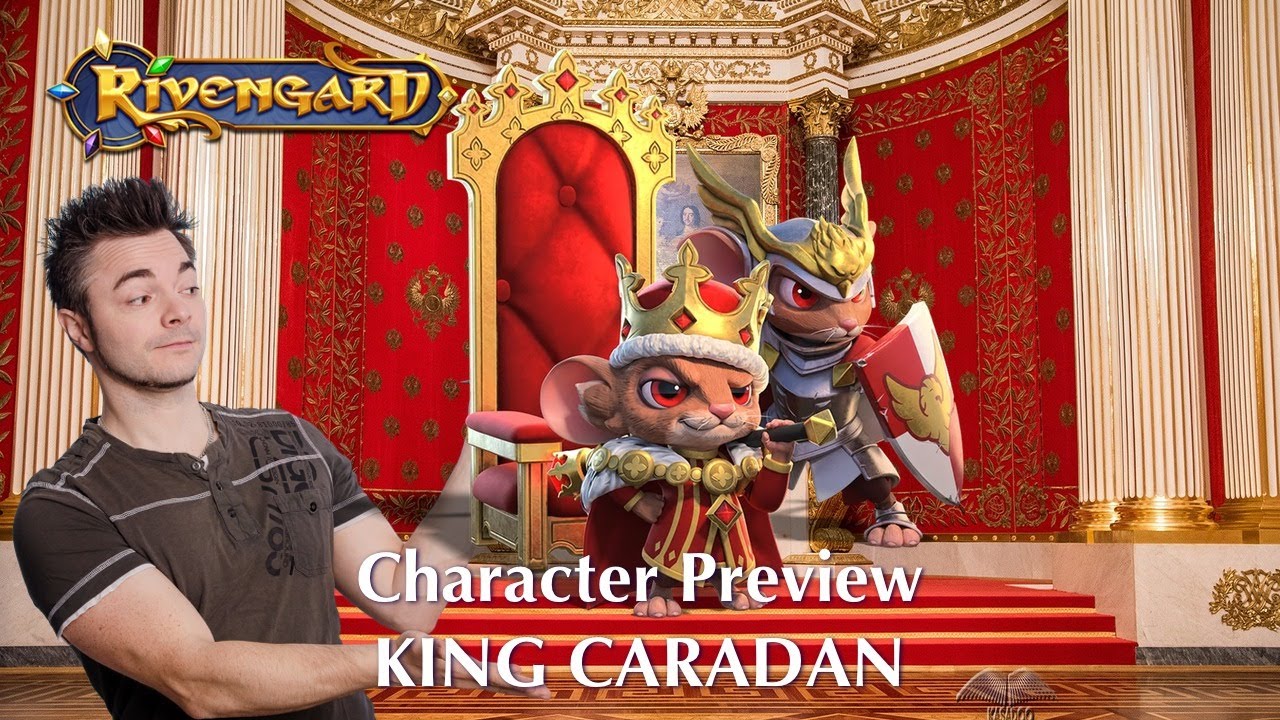 Character Preview King Caradan #Rivengard - YouTube