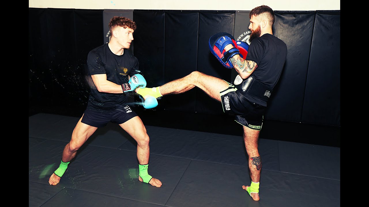 4 Ways to Set up Head Kicks by Countering Teeps in Kickboxing with Ben ...