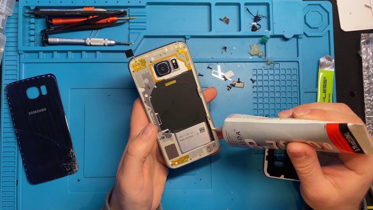 Samsung Galaxy S6 Screen Repair - YouTube