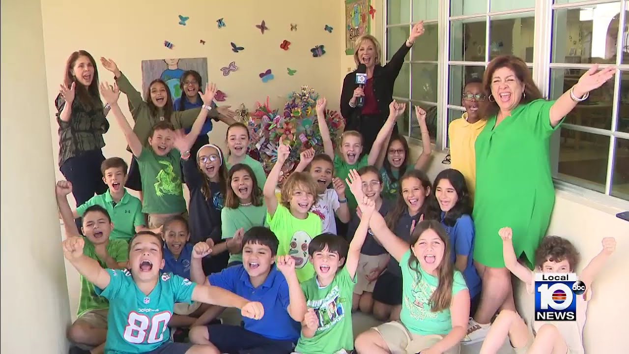 Sunset Elementary’s ‘Reimagined-Van Gogh’s flowers’ wins Earth Day Art ...