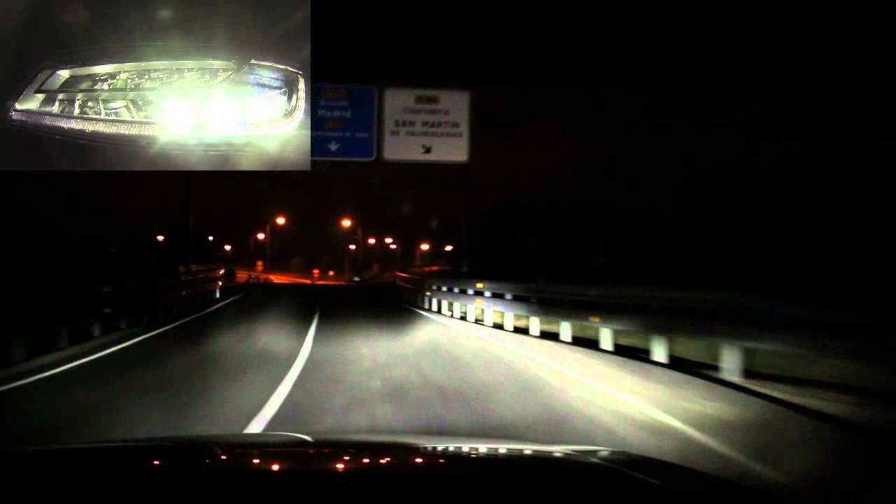 Audi matrix-beam led lighting A8 headlights night vision LED ...