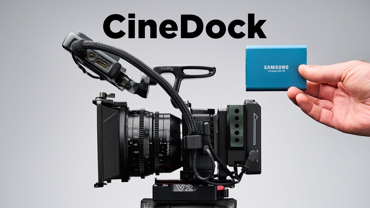 CineDock - The SSD Hot Swap Dock for Cameras! - YouTube