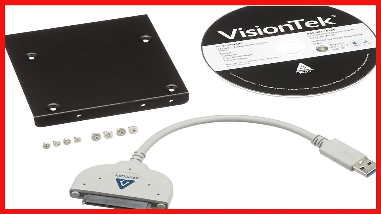 VisionTek Universal Solid State Drive Cloning and Transfer Kit USB 3 0 ...