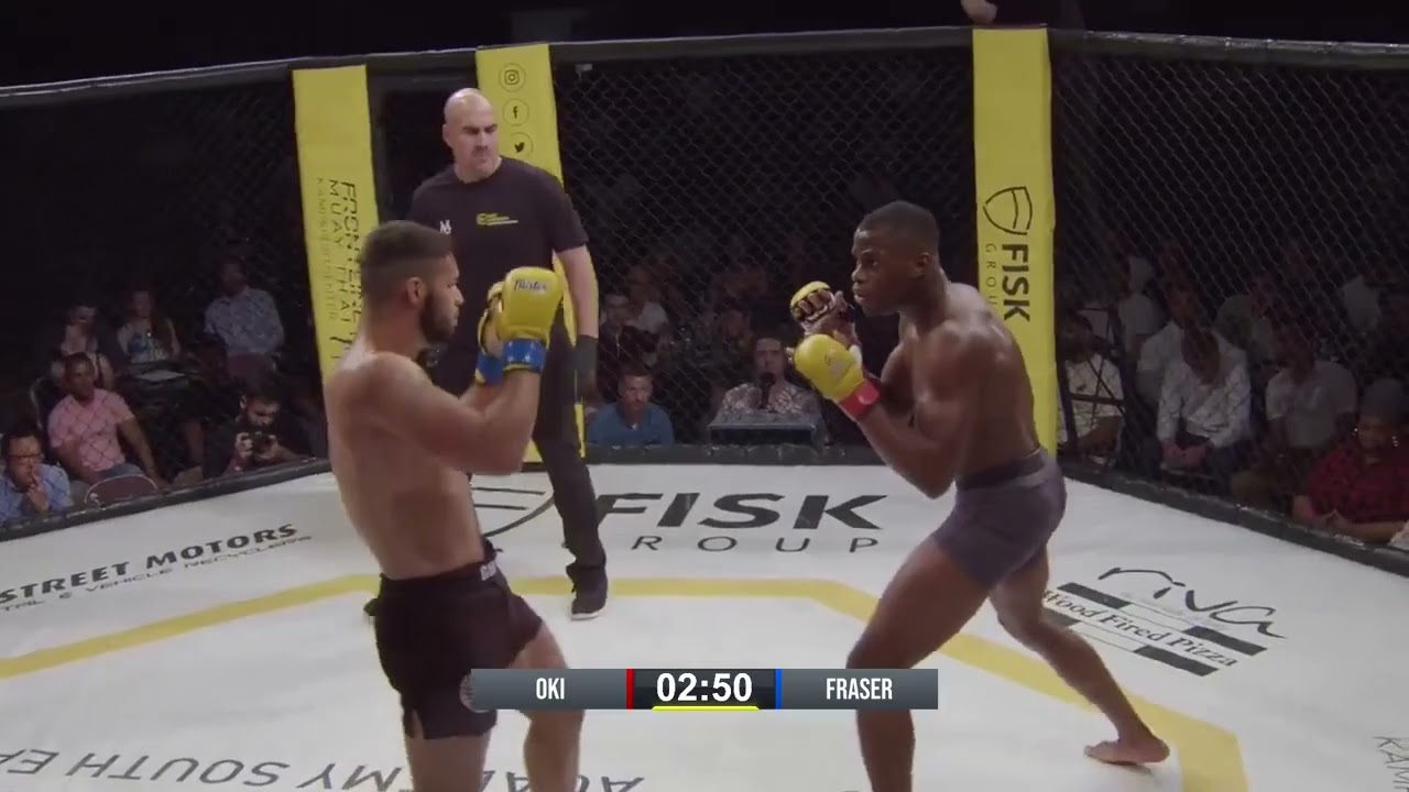 OKI V FRASER - 170lbs Amateur MMA Contest - #CWSE28 - YouTube