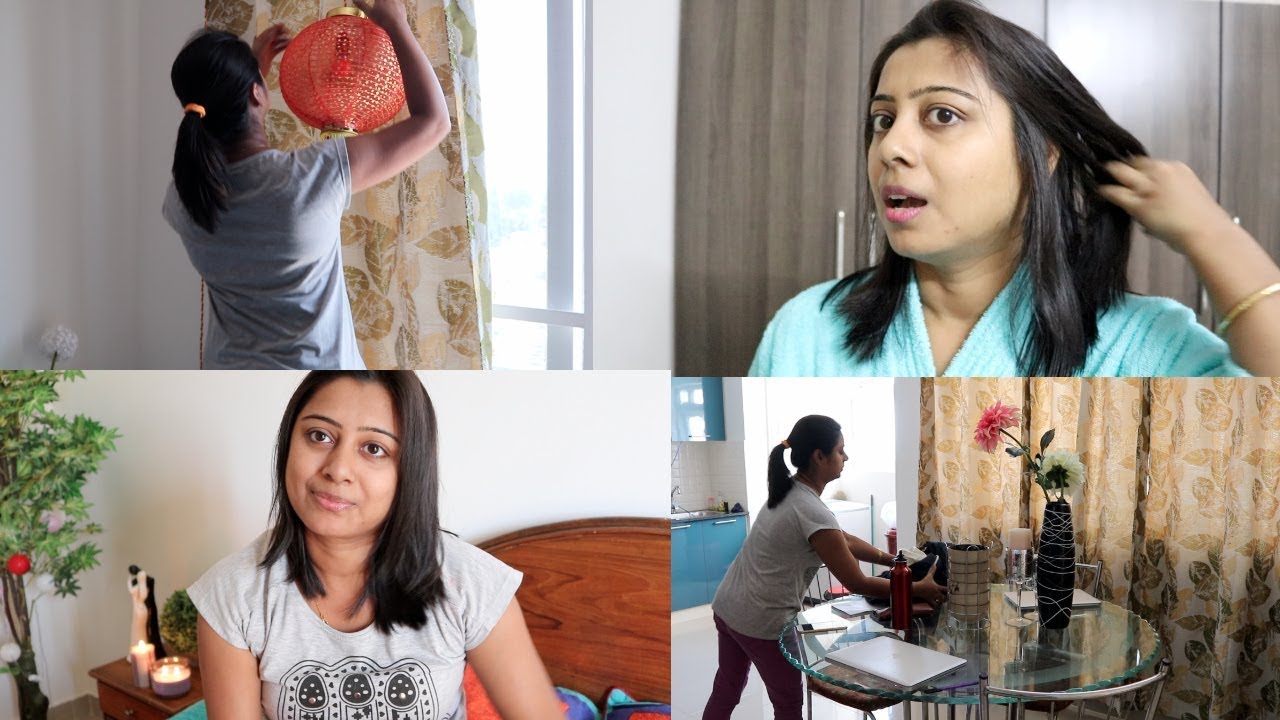 Cleaning/Skincare/Haircare Routine After Diwali || Multitasking Indian ...