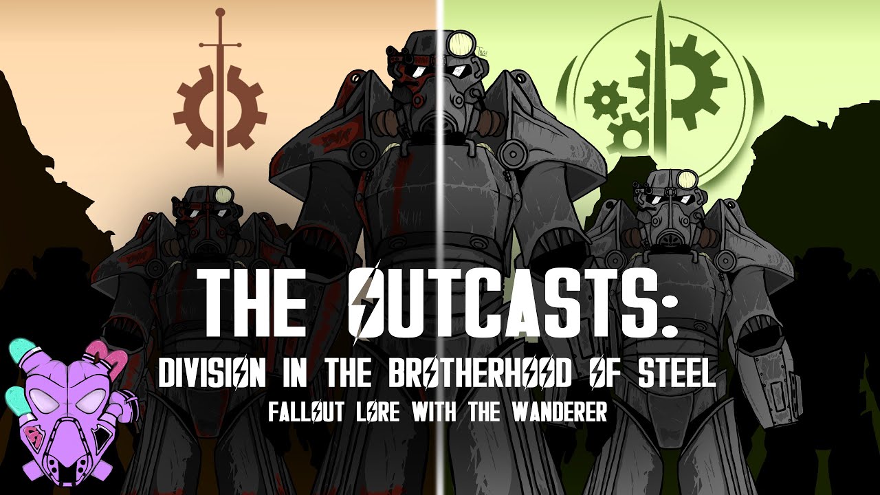 The Outcasts: Division In The Brotherhood of Steel | Fallout Lore - YouTube