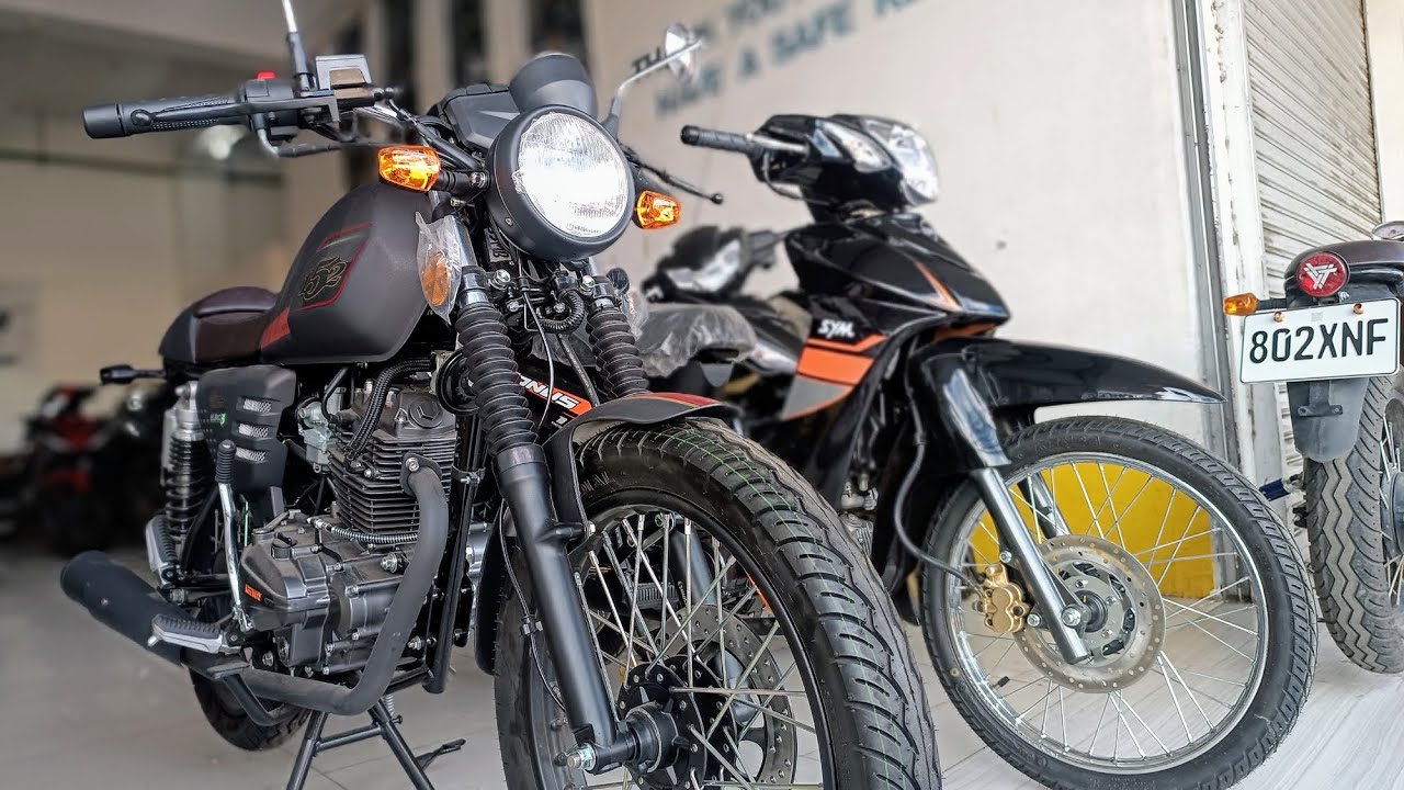 CafeRacer at Bonus 110, "Motor na Praktikal at Tipid din!" #mitsukoshi ...