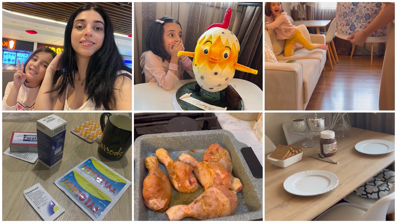 Mərvanın TORT HƏDİYYƏSİ•Anamın verdiyi TORT qabı•Ana-bala yerimizi ...