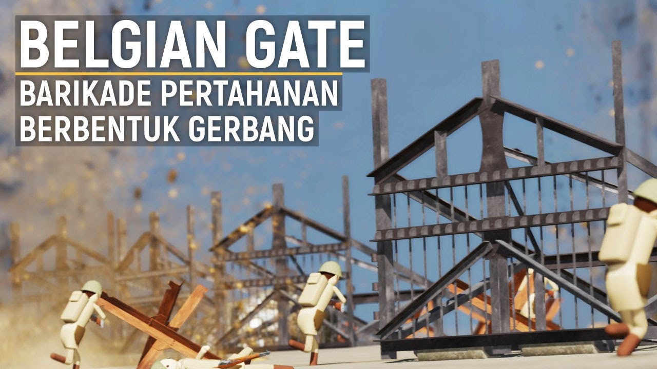 BELGIAN GATE: Barikade Pertahanan Unik Dengan Bentuk Seperti Gerbang ...