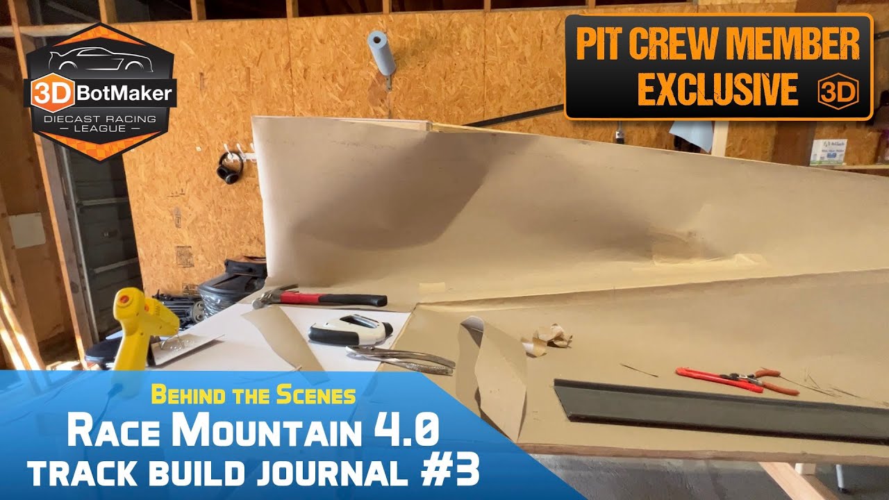 BTS Track Build Journal 3 - Race Mountain 4.0 - YouTube