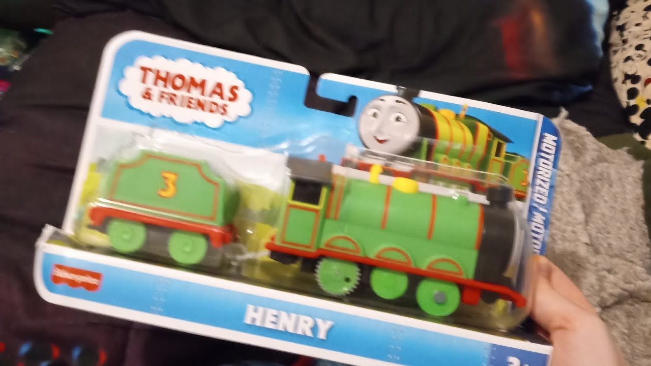 Thomas and Friends All Engines Go Motorized Henry Review - YouTube