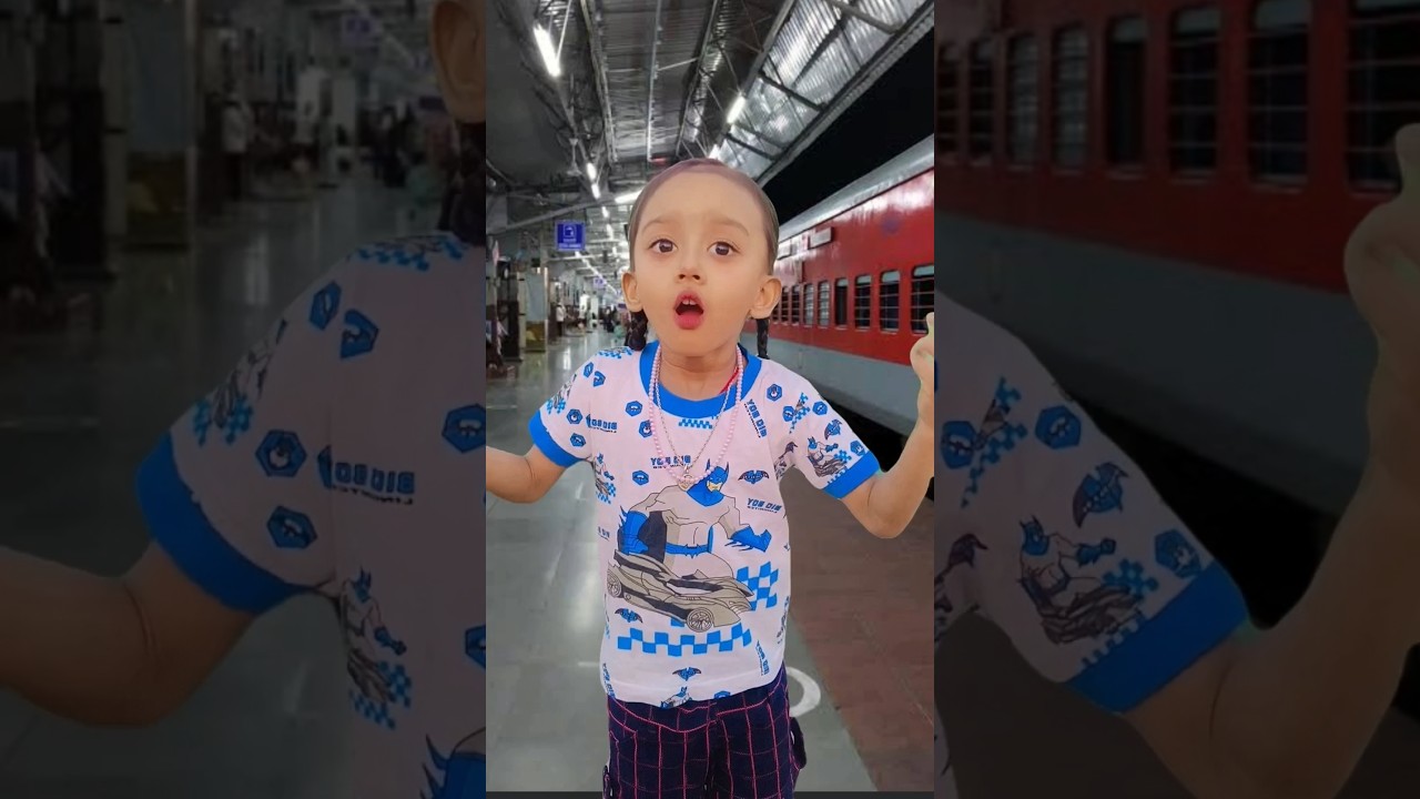 vannii train 🚆 me dar gyi 😱🤣🌈👍#shorts #thegeetagurjer #trending # ...