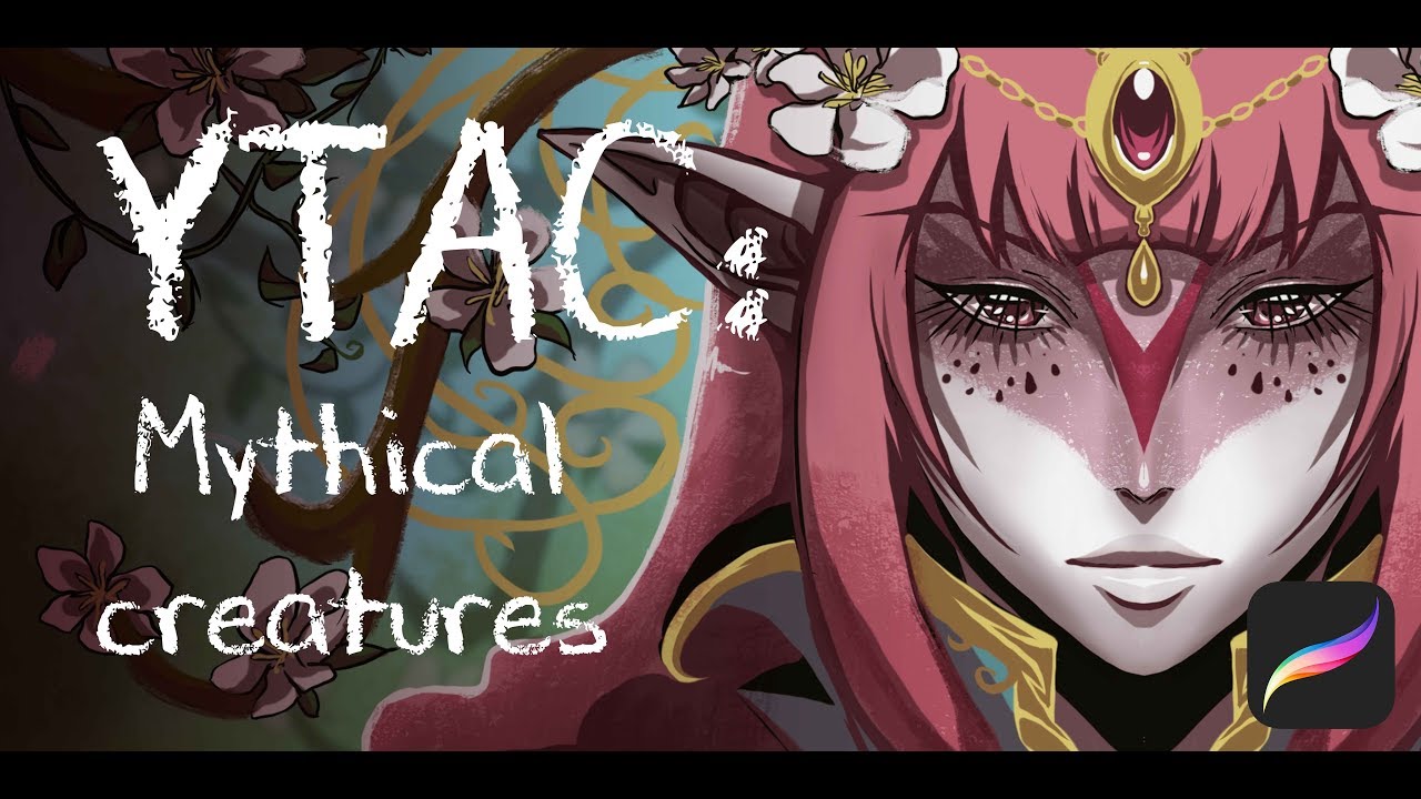 YTAC: Mythical creatures in Procreate - YouTube
