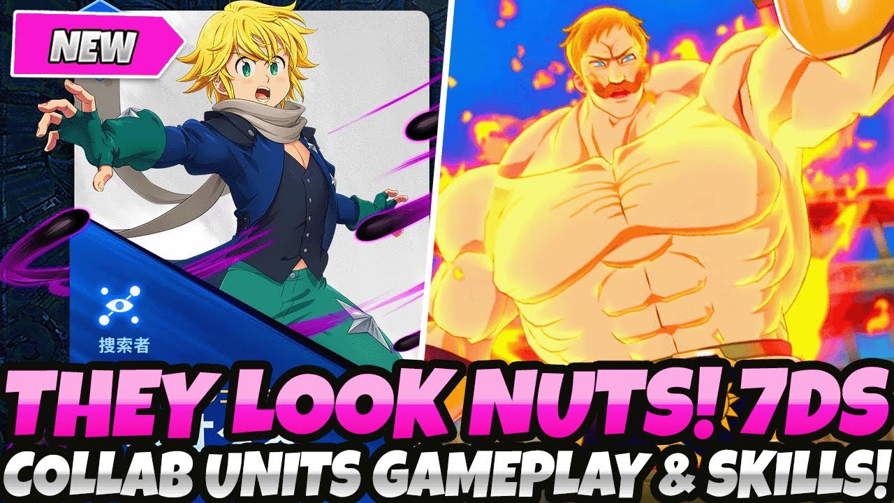*THEY LOOK NUTS!!!* 7DS COLLAB UNITS GAMEPLAY & SKILLS!!! (Tower God New World x Seven Deadly ...