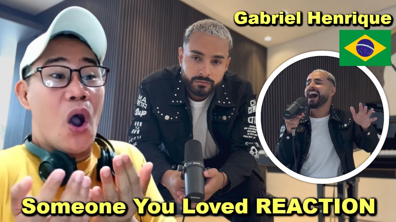Gabriel Henrique - Someone You Loved REACTION - YouTube