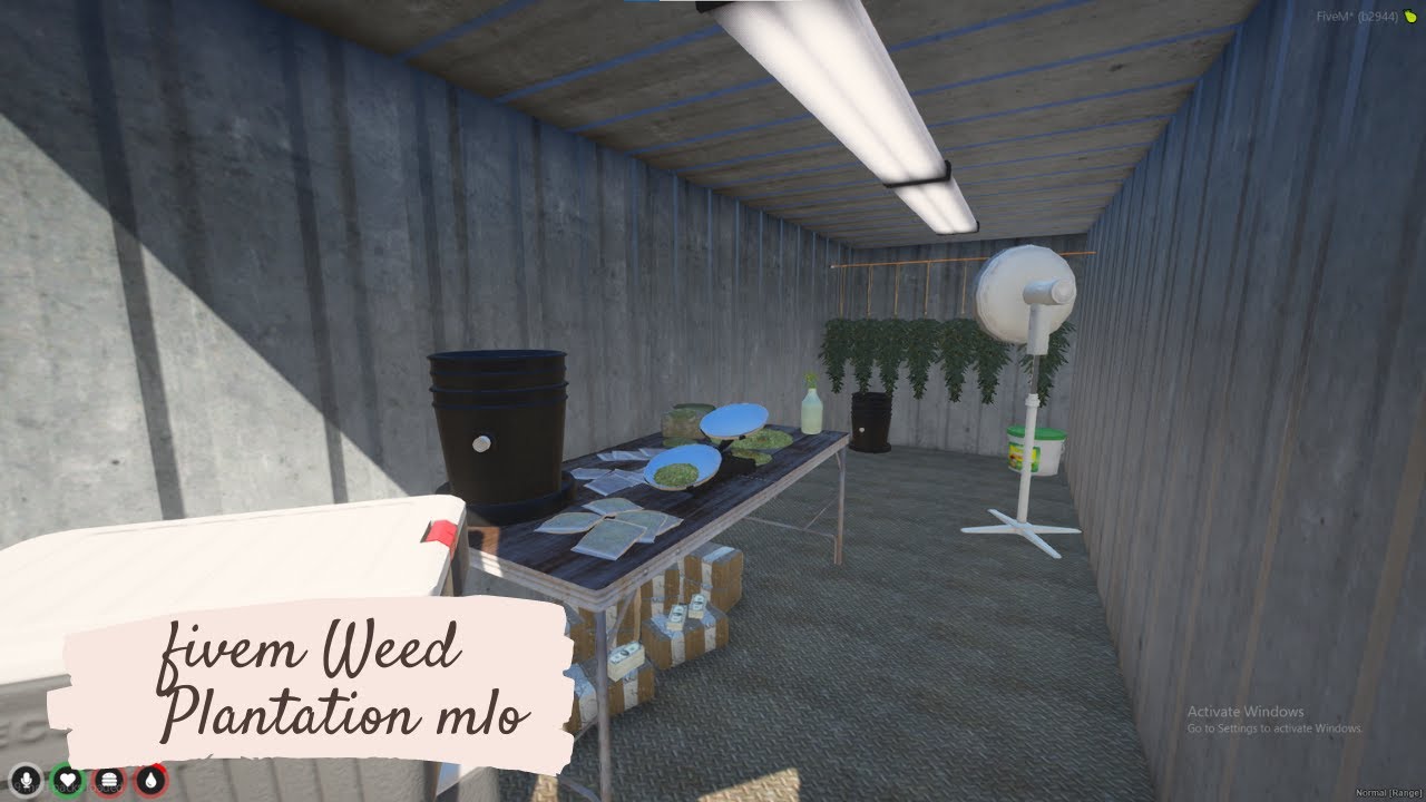 Fivem Weed Plantation | Fivem Mods | Interior & map for Roleplay ...