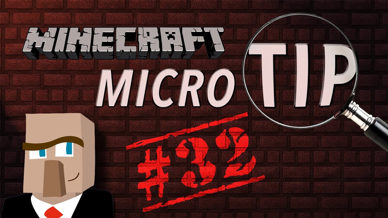 Minecraft Micro Tip #32 - Fireproofing Your Wood - YouTube