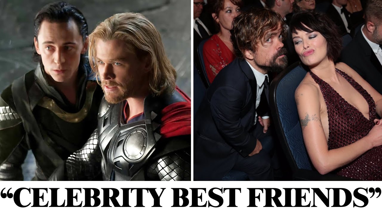 Top 20 Celebrity Best Friends Who Are Enemies on Screen - YouTube