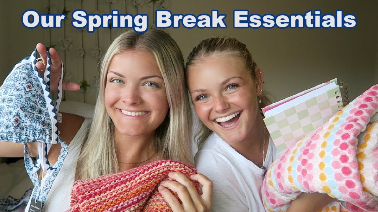 Spring Break Essentials Haul - 2024 - YouTube