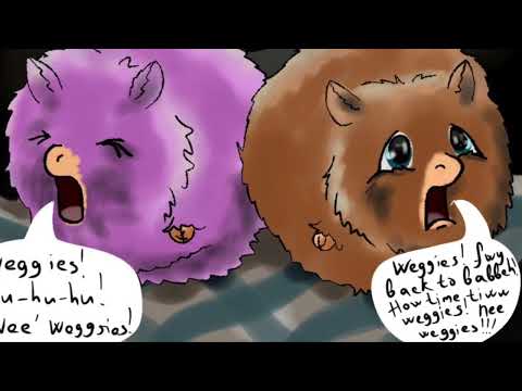 Fwuffe nee weggies to wun, pway and hugs! ♪ (artist_kun) - Gayroommate ...