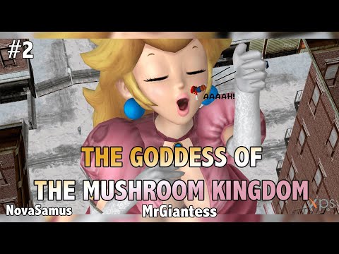 The Goddess of the Mushroom Kingdom #2 - Giantess Comic | MrGiantess
