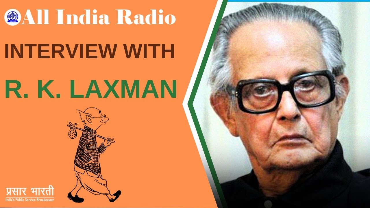 Interview with Cartoonist R K Laxman - YouTube