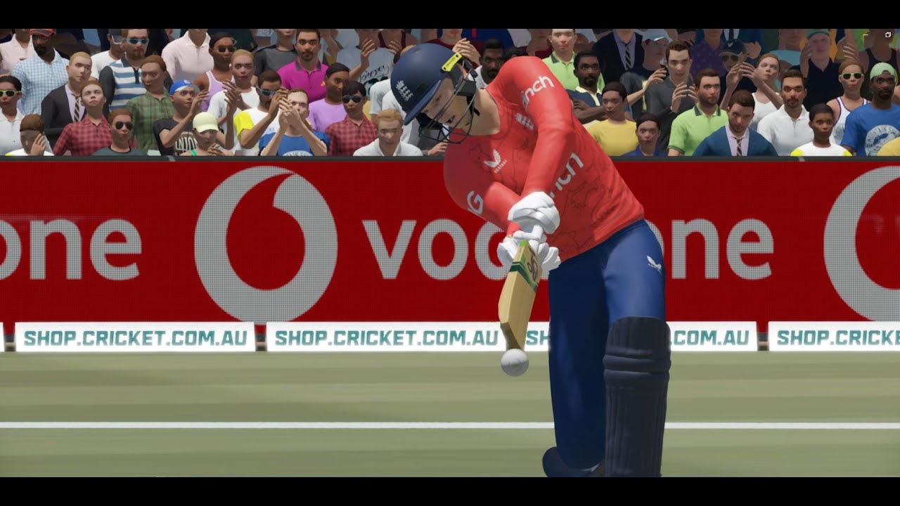 CRICKET 22 GAMEPLAY ENGLAND VS AUSTRALIA T5 - YouTube