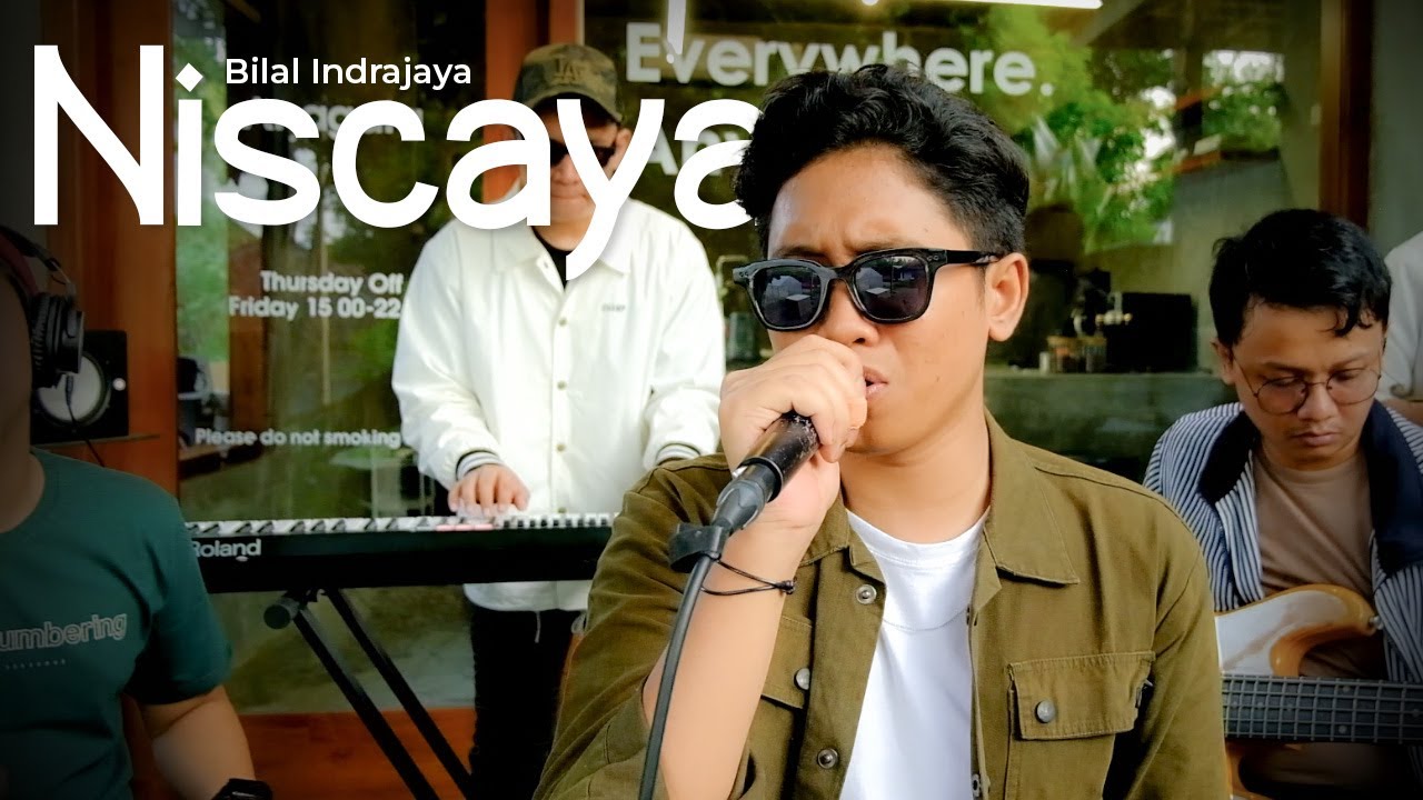 Niscaya - Bilal Indrajaya (LIVE PERFORMANCE COVER NATA.ID) - YouTube