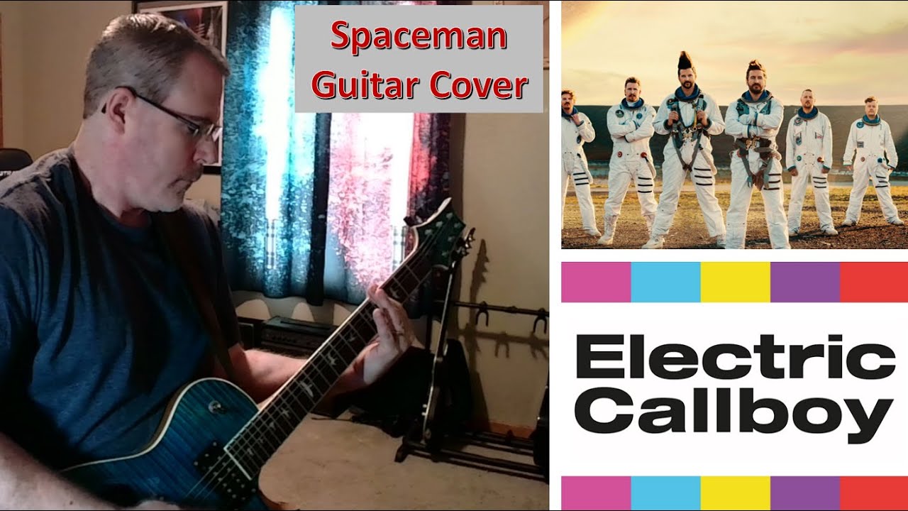Spaceman - Electric Callboy (Guitar Cover) - YouTube