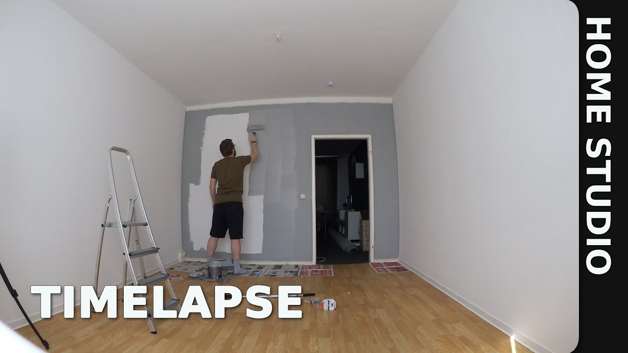 Starting over - Building a YouTube Studio Part 1 - Timelapse - YouTube